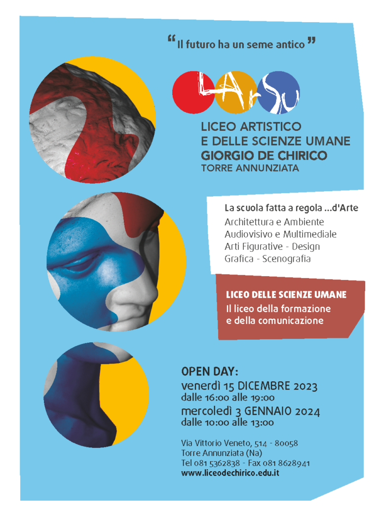 Open Day Al Liceo Artistico E Delle Scienze Umane A S 2023 24